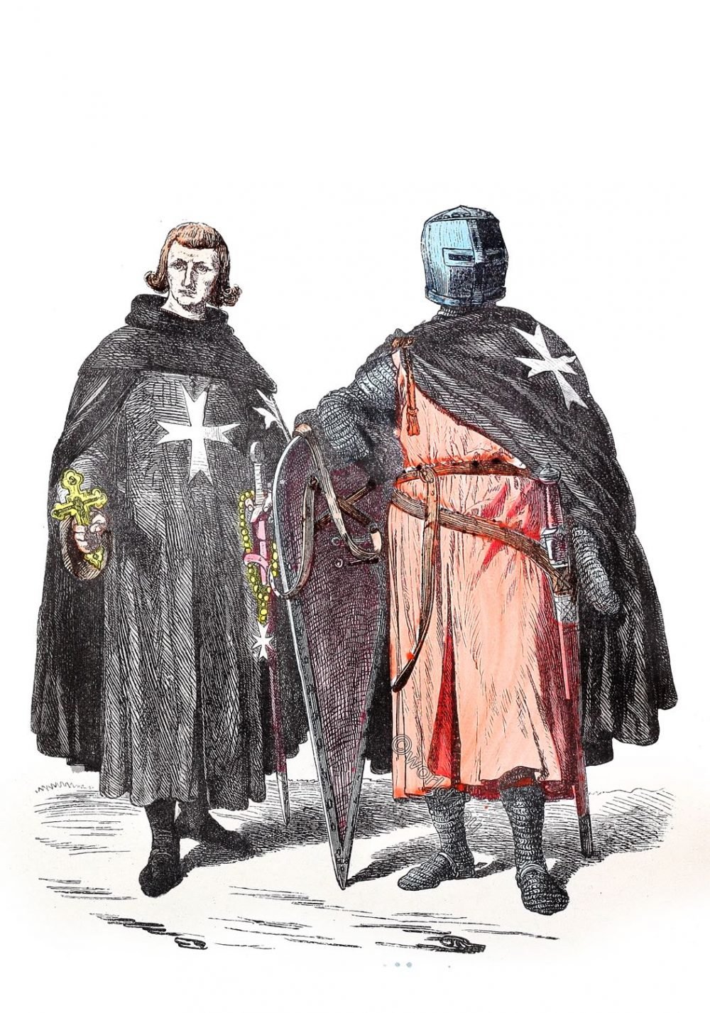 The Capuchins. Habit of Capuchin Friars. The spread of the Order.