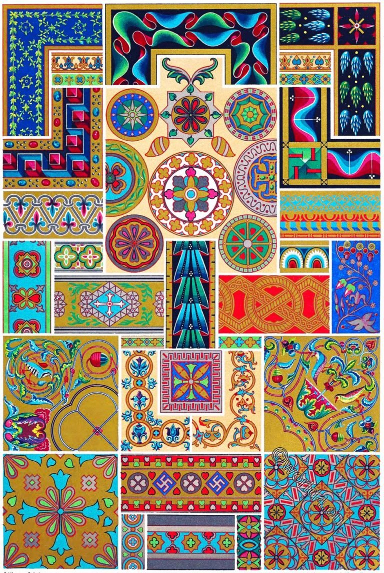 Byzantine fashion history. Costumes and modes from 5th to 6th century.