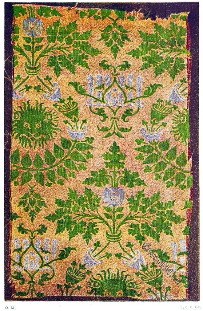 Italian fashion history of the 14th and 15th century.