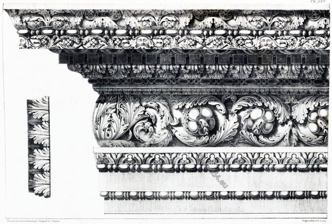 The Roman Ornament. Corinthian and Composite Capitals. The Acanthus.