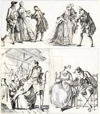 France. The elegant world of rococo in the 18th century.