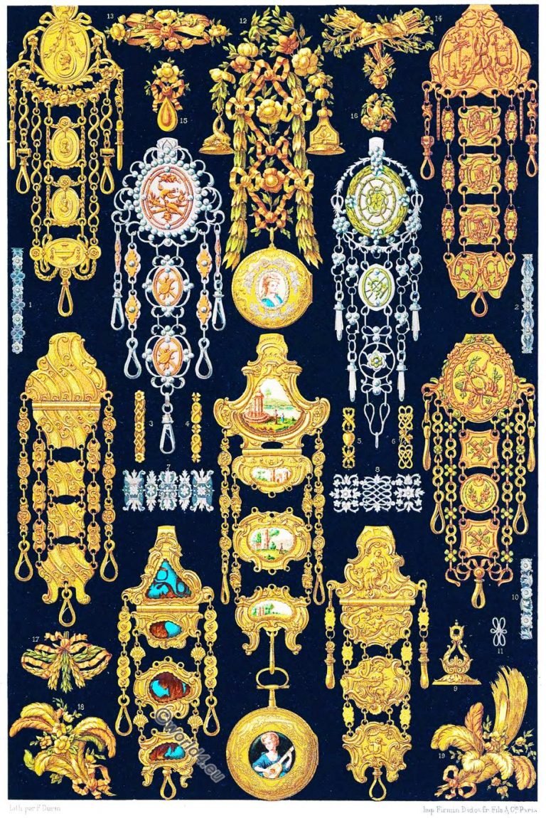 Goldsmiths' work and jewelry by Gilles L'Egaré. France 18th century.