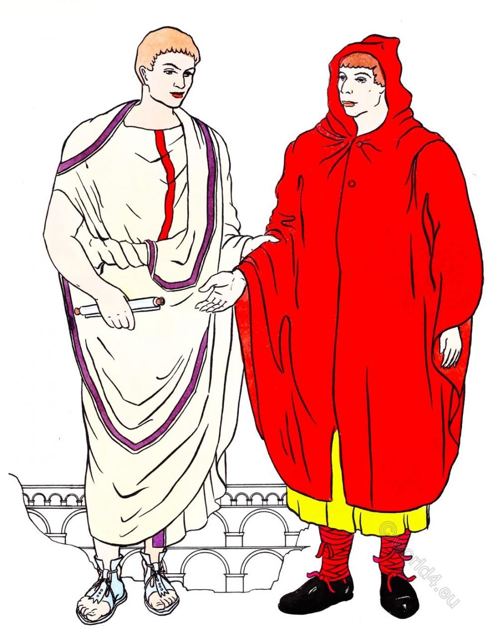 Ancient Roman Costumes Archives - World4 Costume Culture History