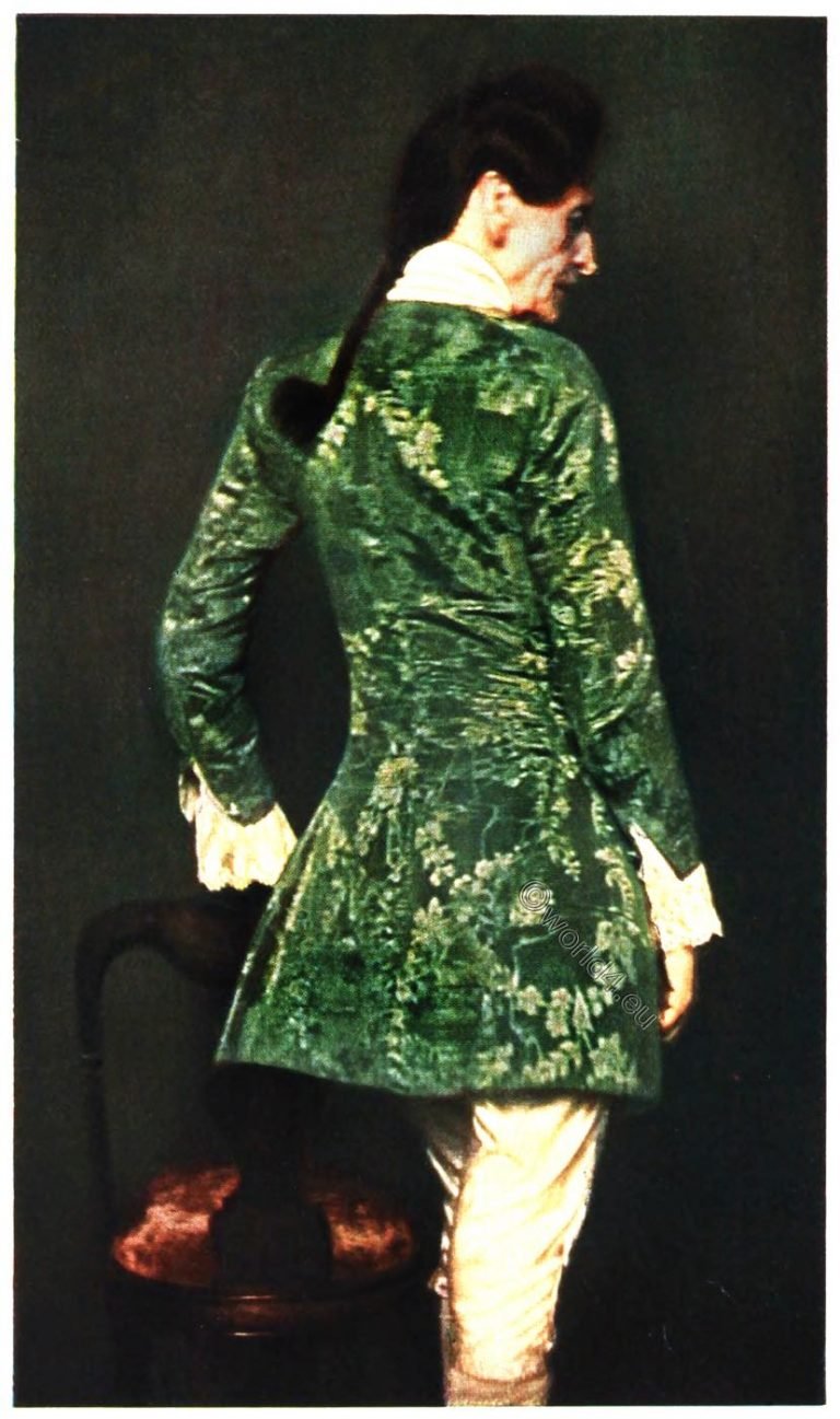 French fashion and costume history of the 18th century. Era of the Rococo.