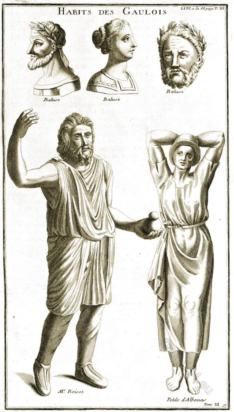 The Gallic and Gallo-Roman costume period.