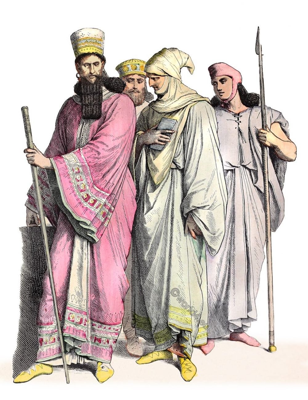 Ancient Persian costume history. General description.