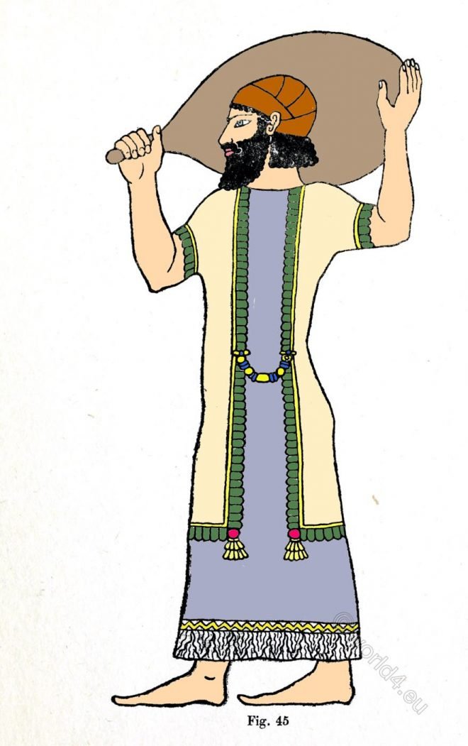 Ancient Persian costume history. General description.