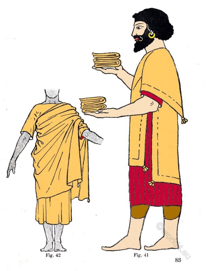 Ancient Persian costume history. General description.