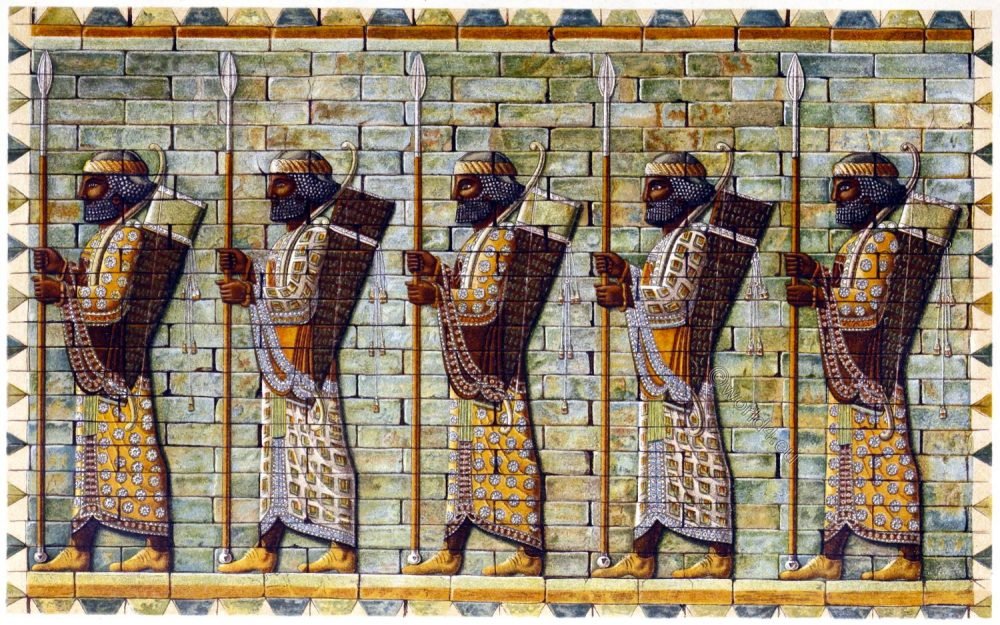 Costume history of Asia Minor. The Persians, Medes, Parthians.