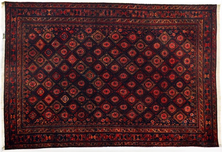Antique Afghan Turkoman Rug, or Filpa Carpet of a nomad tribe.