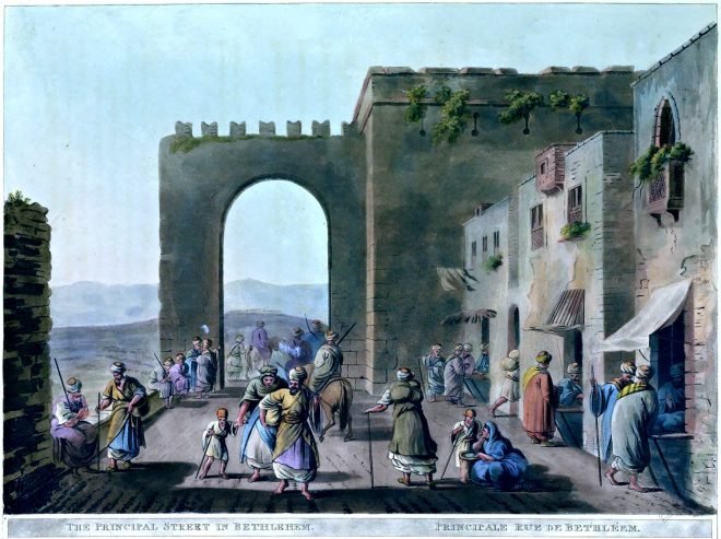 Bethlehem. Historical views and description of its sites.