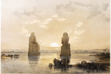 An Ancient Egyptian Temple, on Gebel Garabe. Sinai, Egypt.