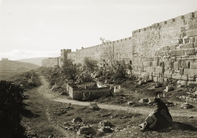 The Golden Gate of the Temple at Jerusalem, Israel.