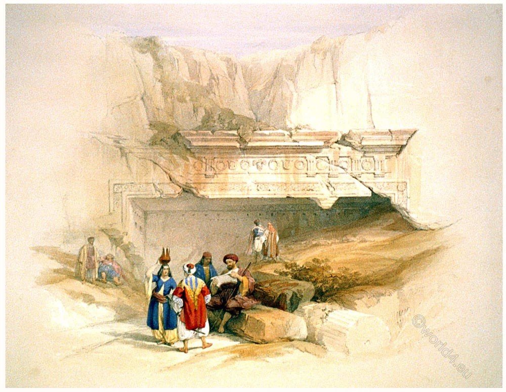 Traditional Jewish dress, culture and customs of the various regions.