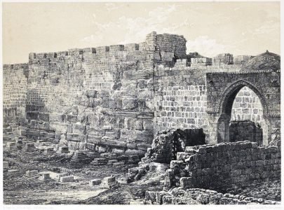 The Golden Gate of the Temple at Jerusalem, Israel.