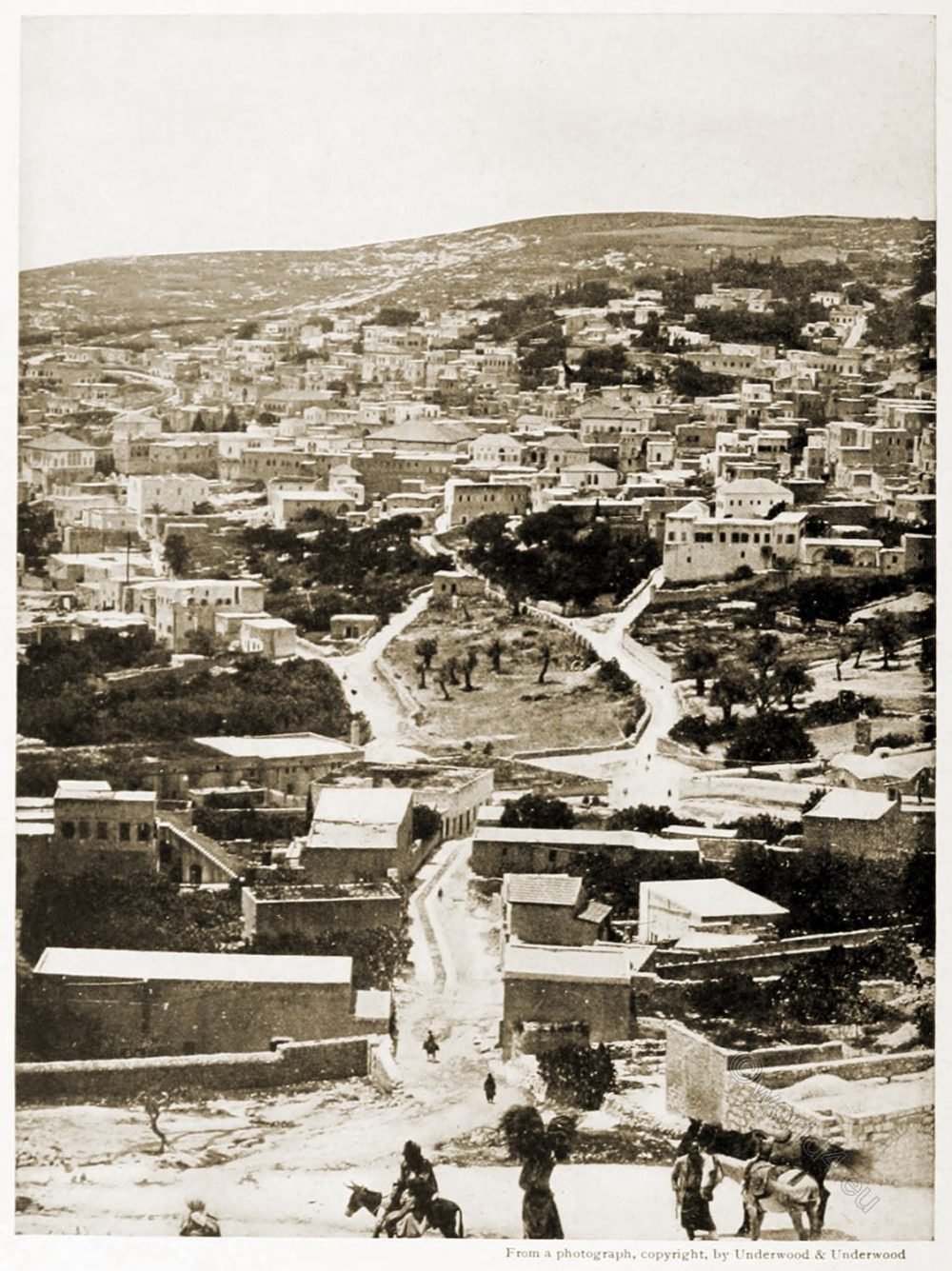 General view of Nazareth, Northern Israel.