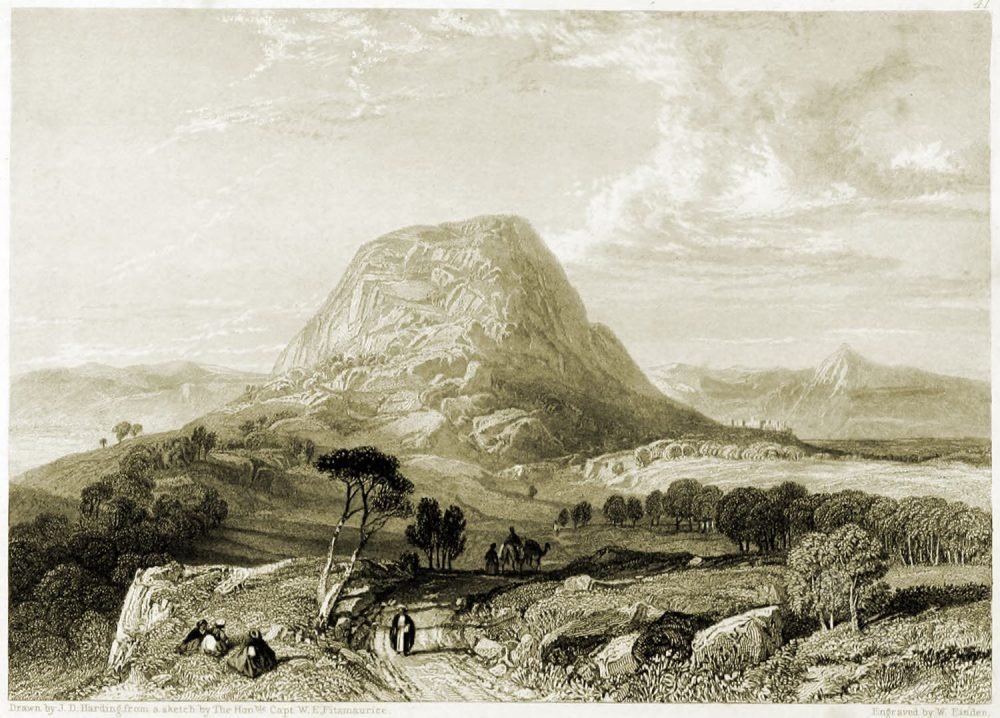 Mount Tabor, the mountain of the world in Galilee in northern Israel.