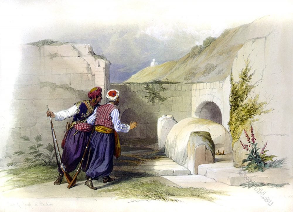 The Tomb of Joseph at Shechem, on the outskirts of Nablus (West Bank).