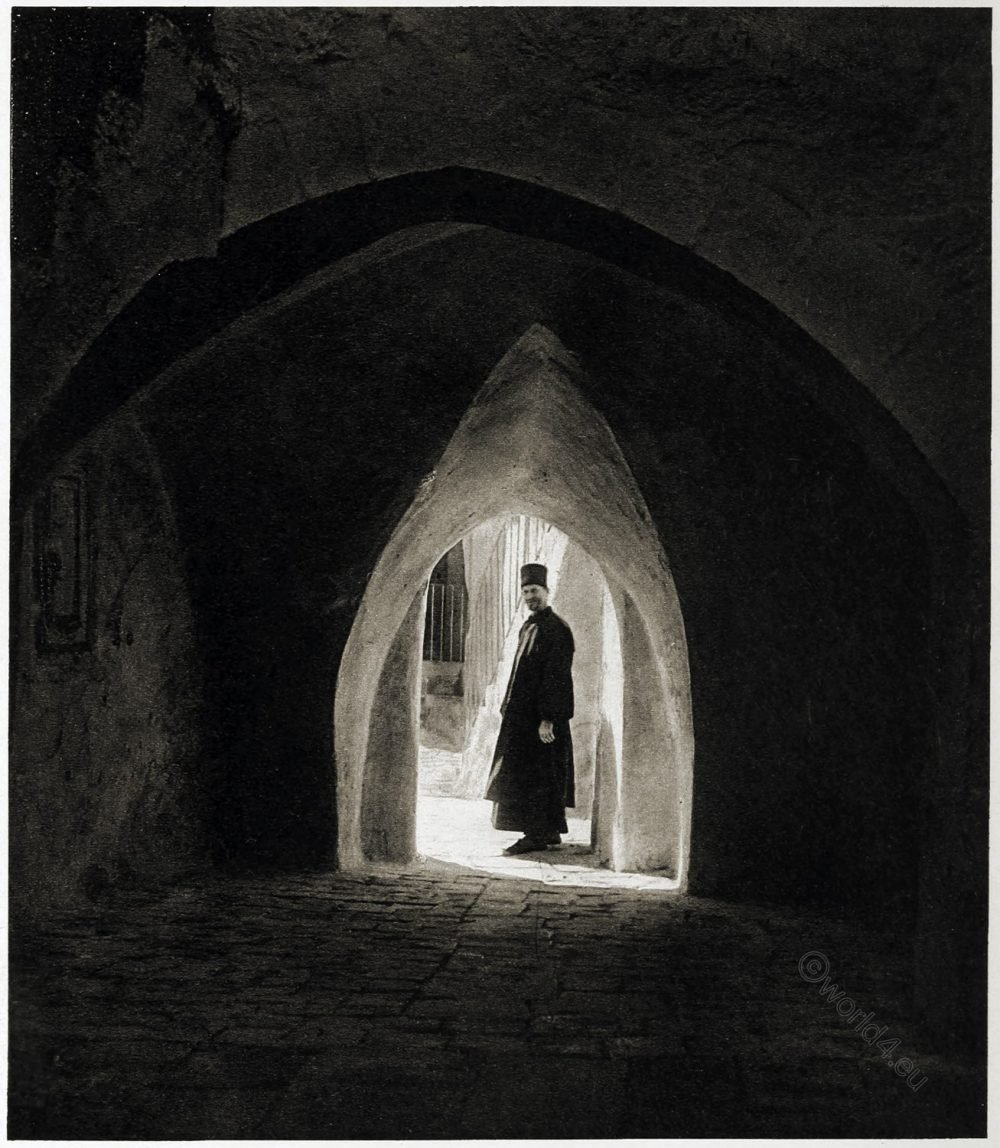 The Laura of Mar Saba near the Dead Sea.