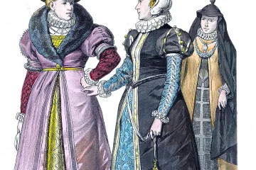 Women of Malta in traditional costumes, by Amadeo Preziosi 1851.