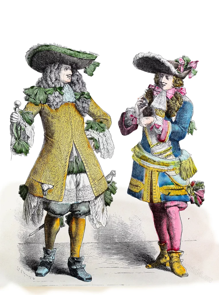 France. Officer of the Castle Guard. Infantry officer c.1680.